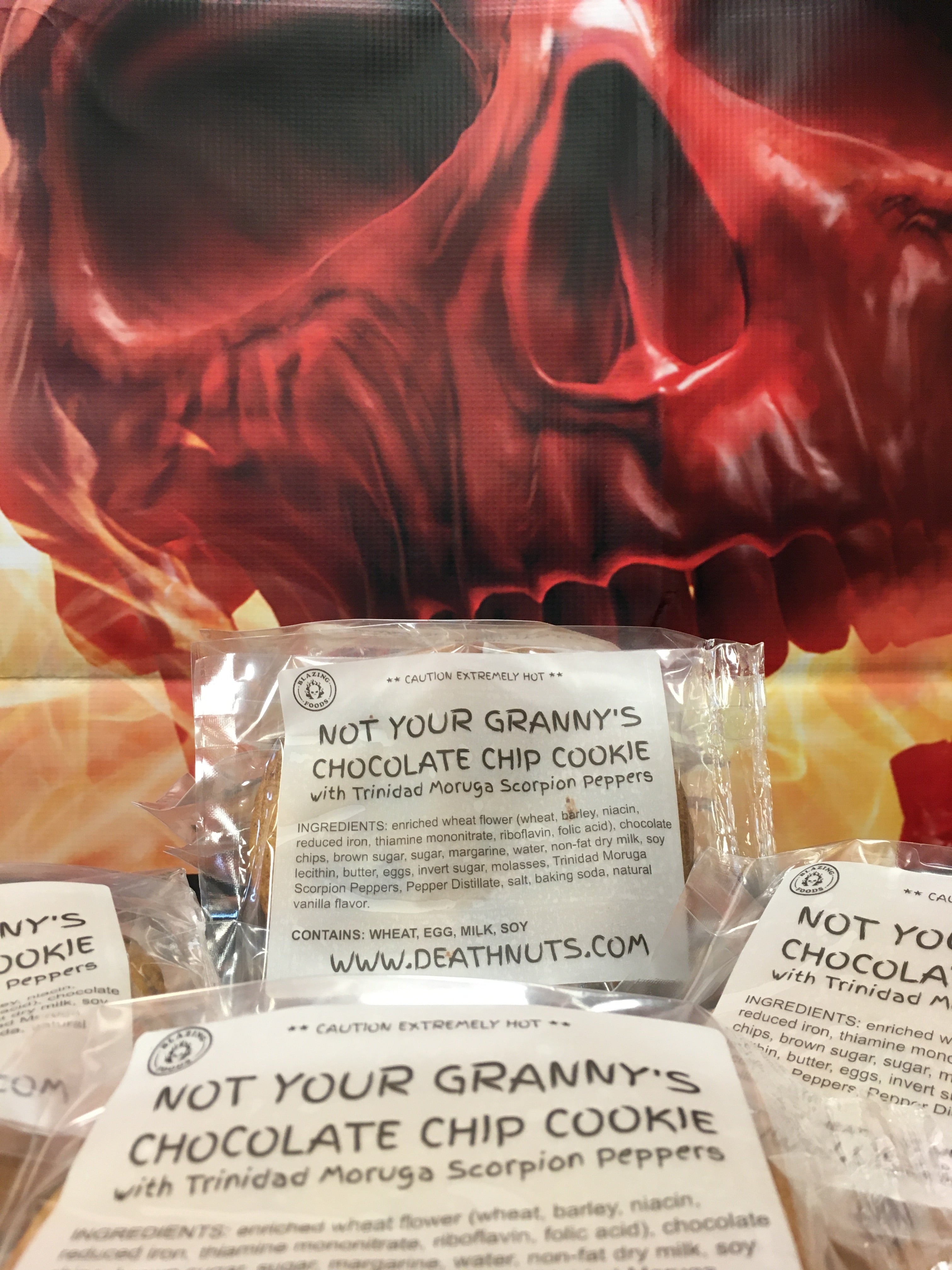 NOT YOUR GRANNY'S SCREAMING HOT COOKIES – DEATH NUTS